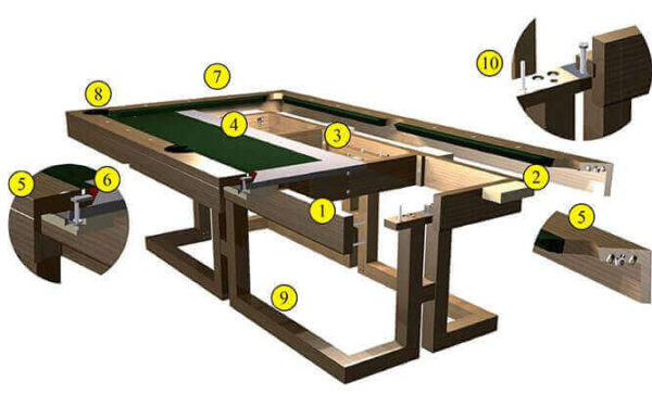Maze Pool Table - Canada Billiard - Greater Southern
