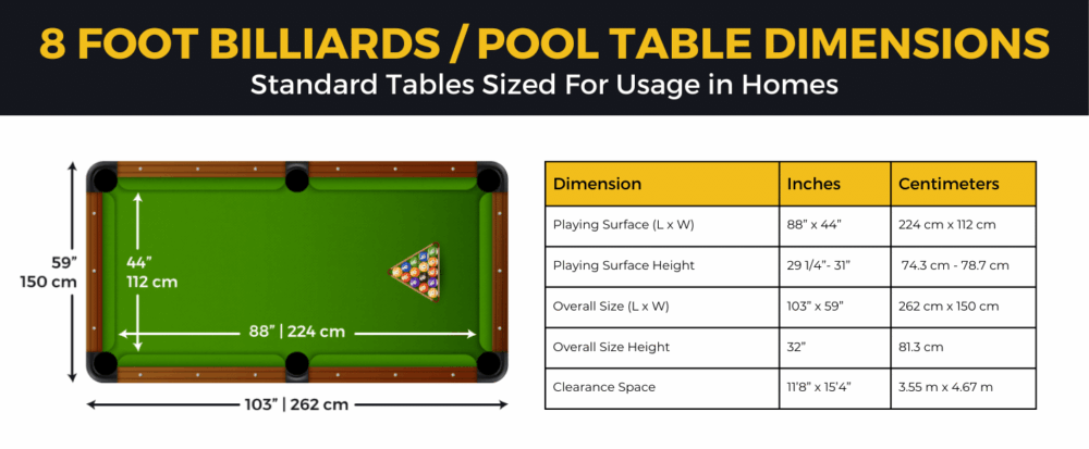Elevate Your Game with Greater Southern's 8-Foot Pool Tables